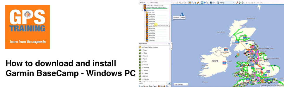 How to download and install Garmin BaseCamp on a Windows PC – GPS Training